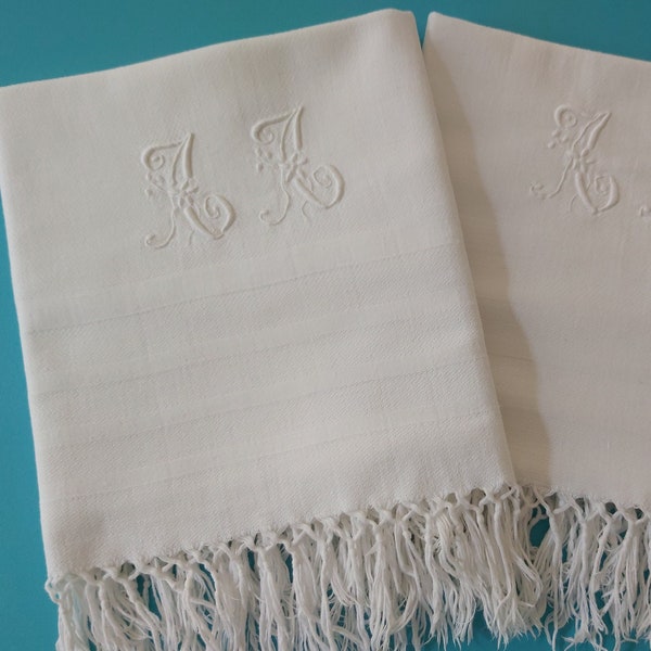 Antique Monogrammed Linens - Etsy