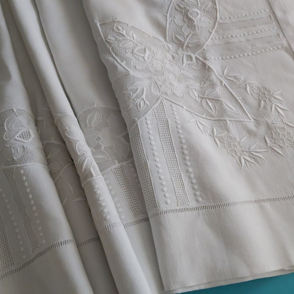 Vintage Bed Linens - Etsy