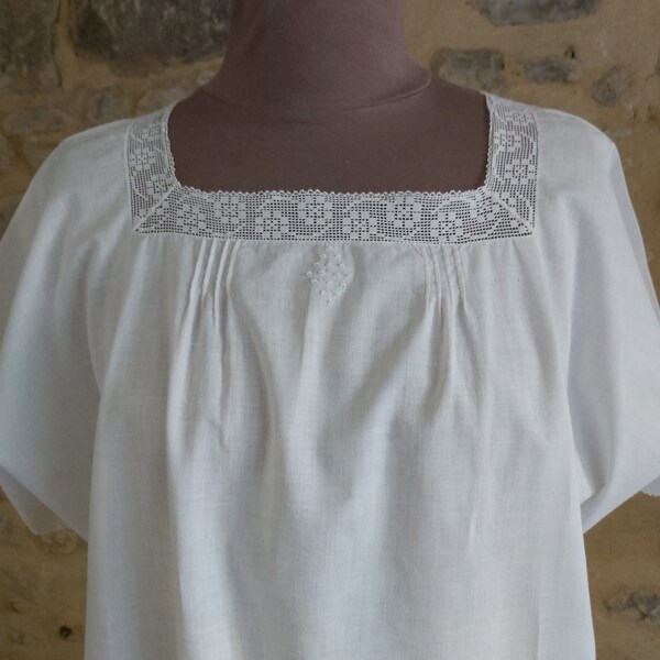 Pintucks and Lace - Etsy