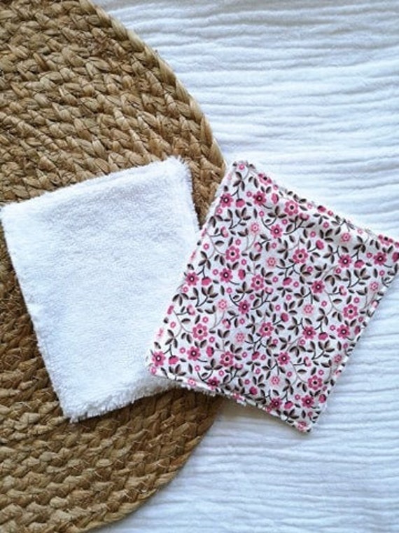 Large Washable Wipes Fleuries Roses - Etsy