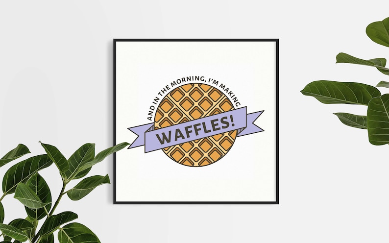 And in the Morning, I'm Making Waffles SVG | Tik Tok SVG | Shrek - Etsy