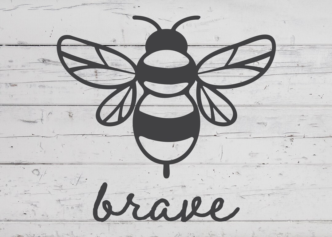 Bee Brave | Honey Bee SVG | Popular SVG Files for Cricut | Spring SVG ...