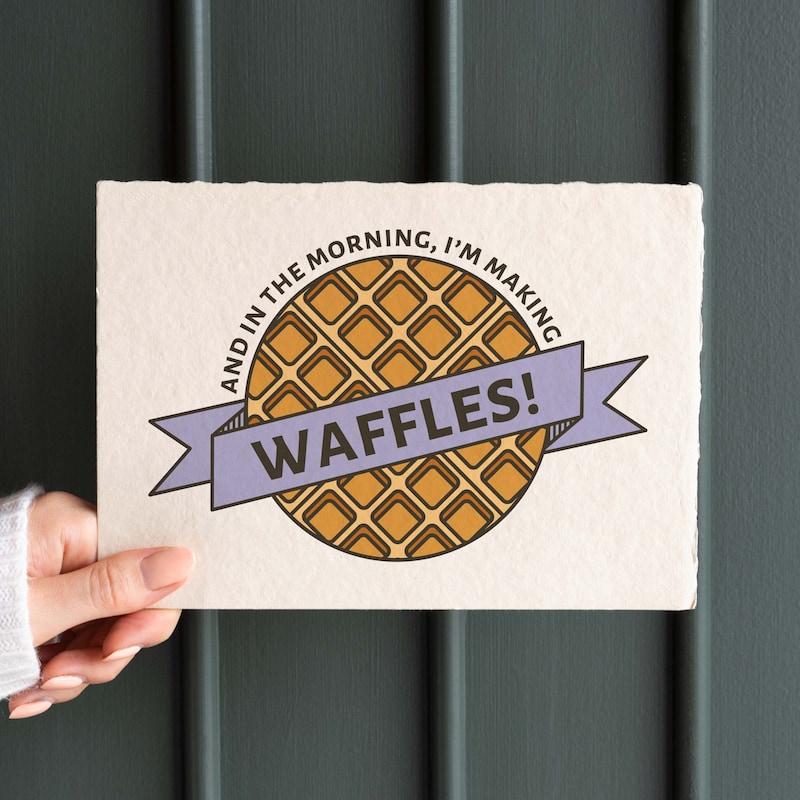 Waffles Quotes - Etsy Canada