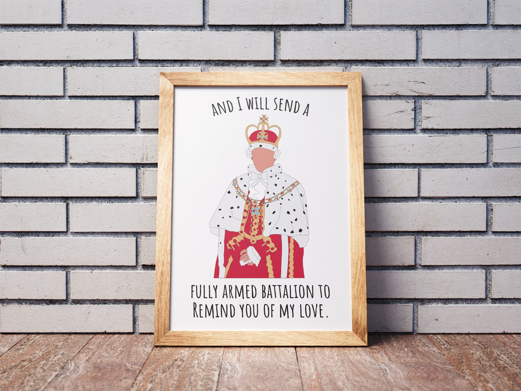 I Will Send a Fully Armed Battalion to Remind You of My Love Digital ...