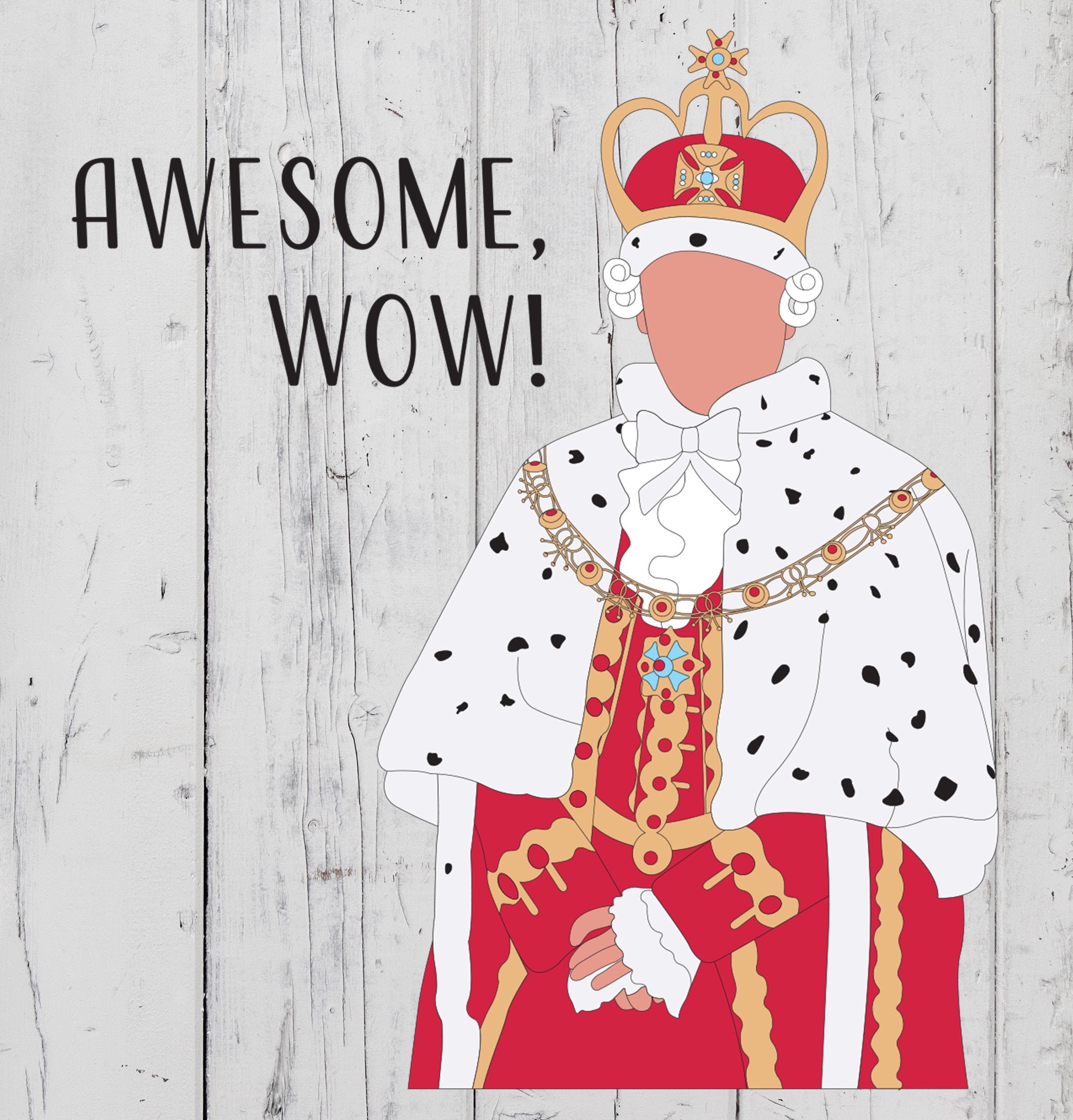 Awesome, Wow! SVG | Hamilton Poster - Etsy