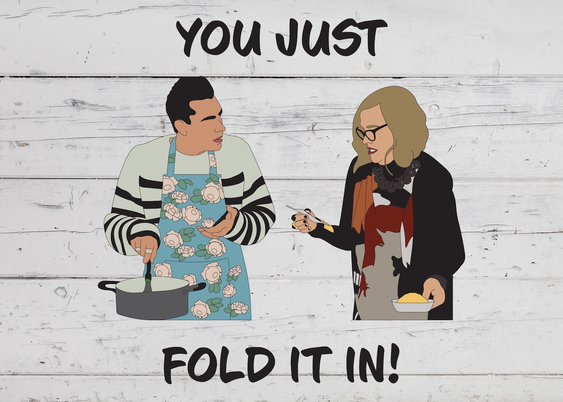 Schitt's Creek Fold In The Cheese SVG You Just Fold It | Etsy