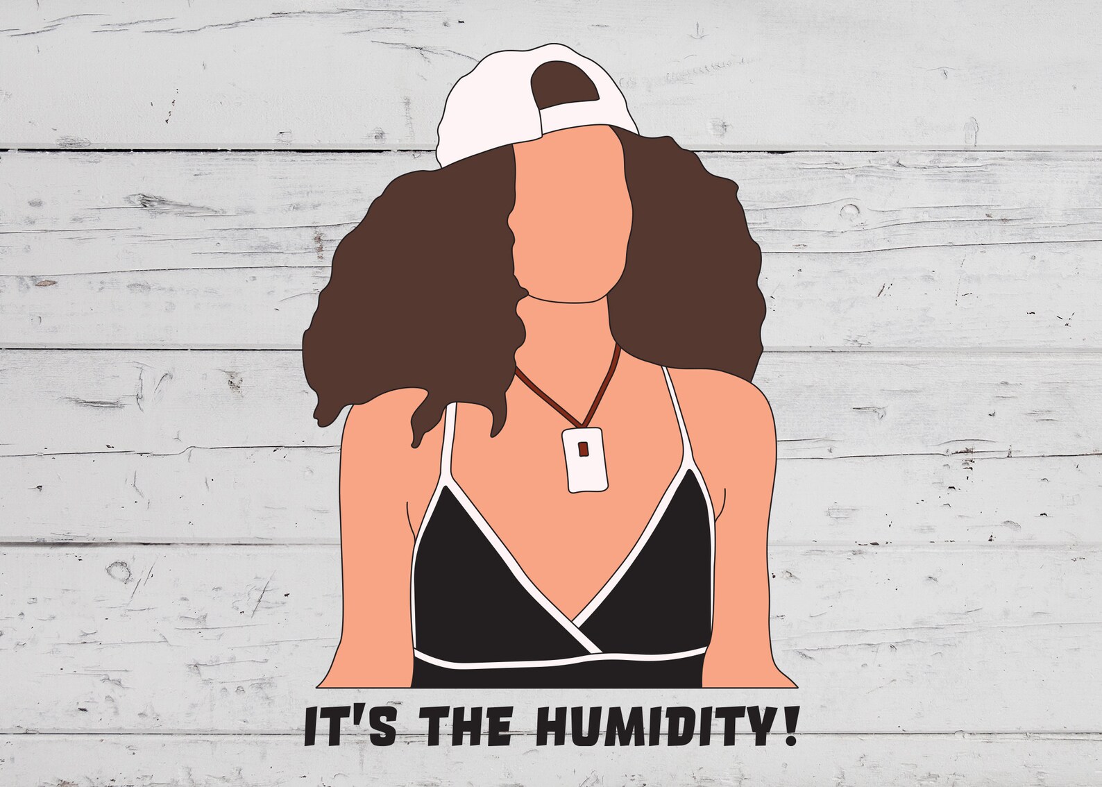Monica Geller Digital Download It's the Humidity SVG - Etsy