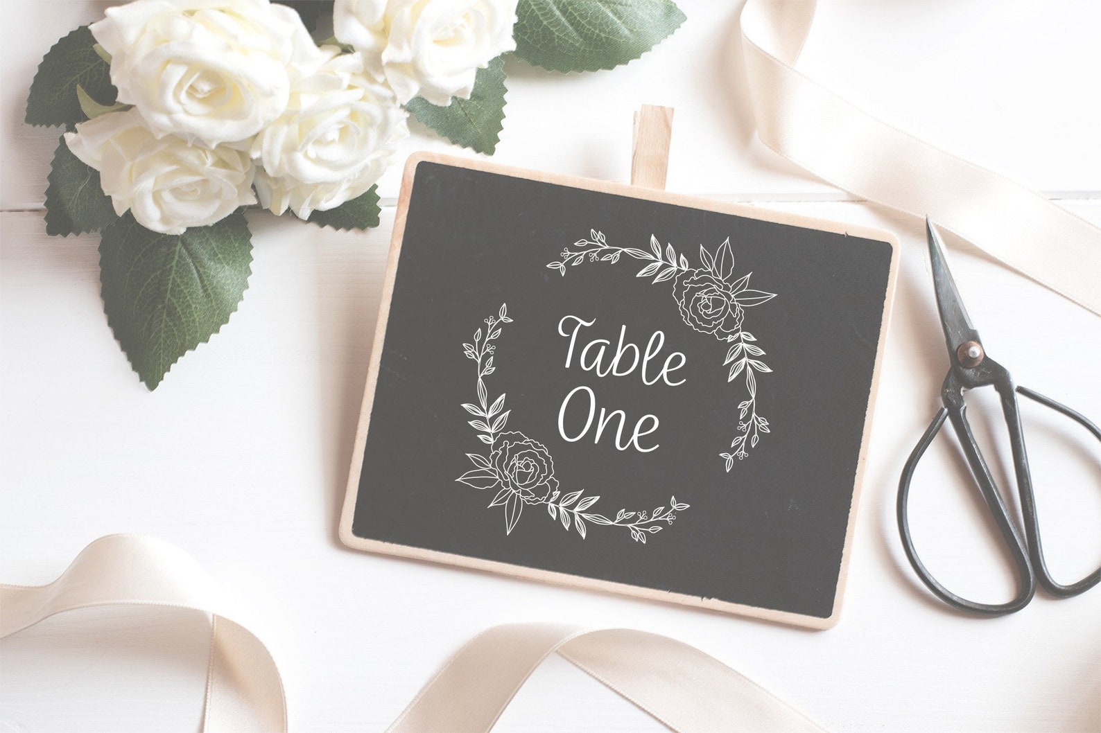 Wedding Table Numbers SVG Digital Download | Wedding Marriage Table ...