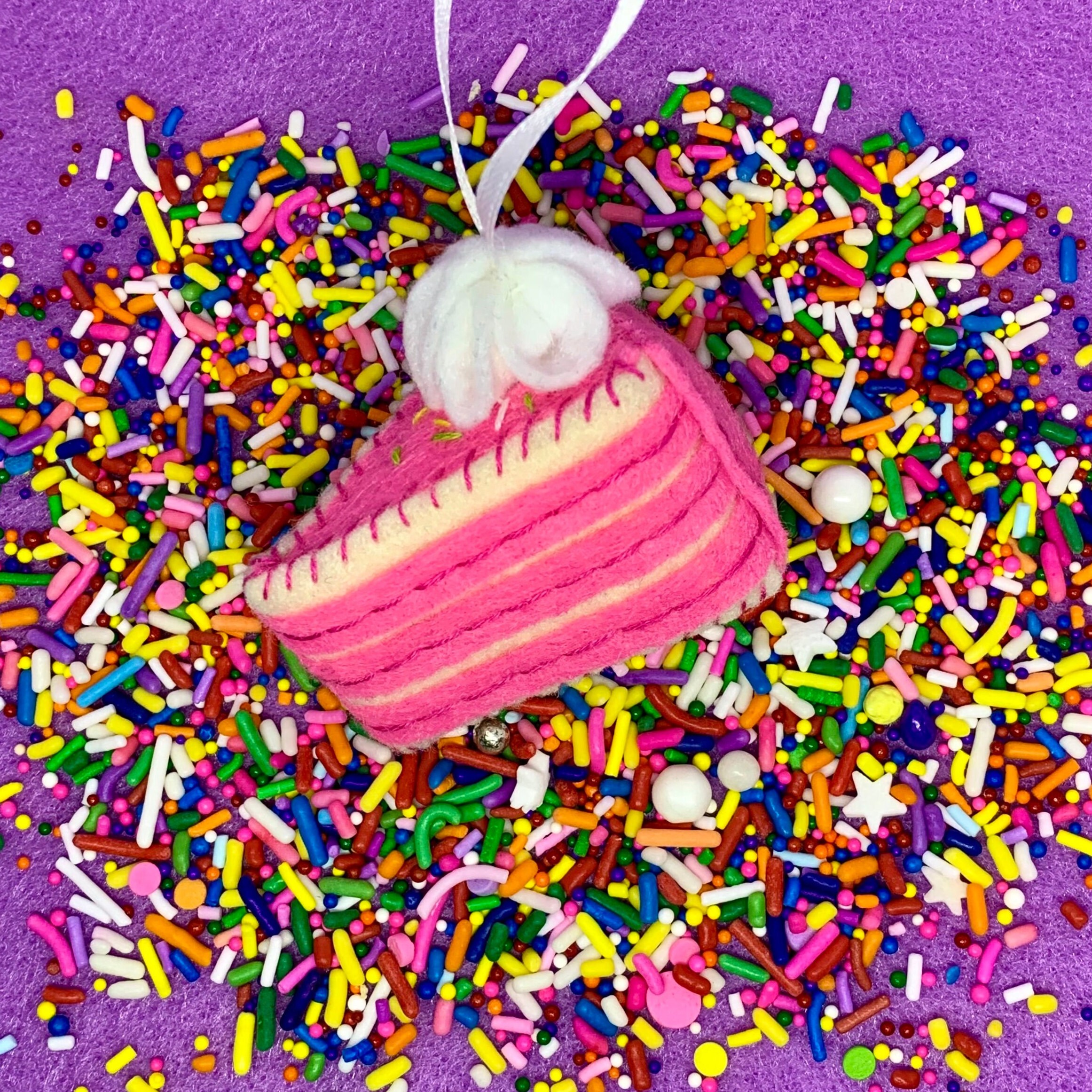 Felt Cake Slice Pattern and Tutorial (PDF) - Etsy