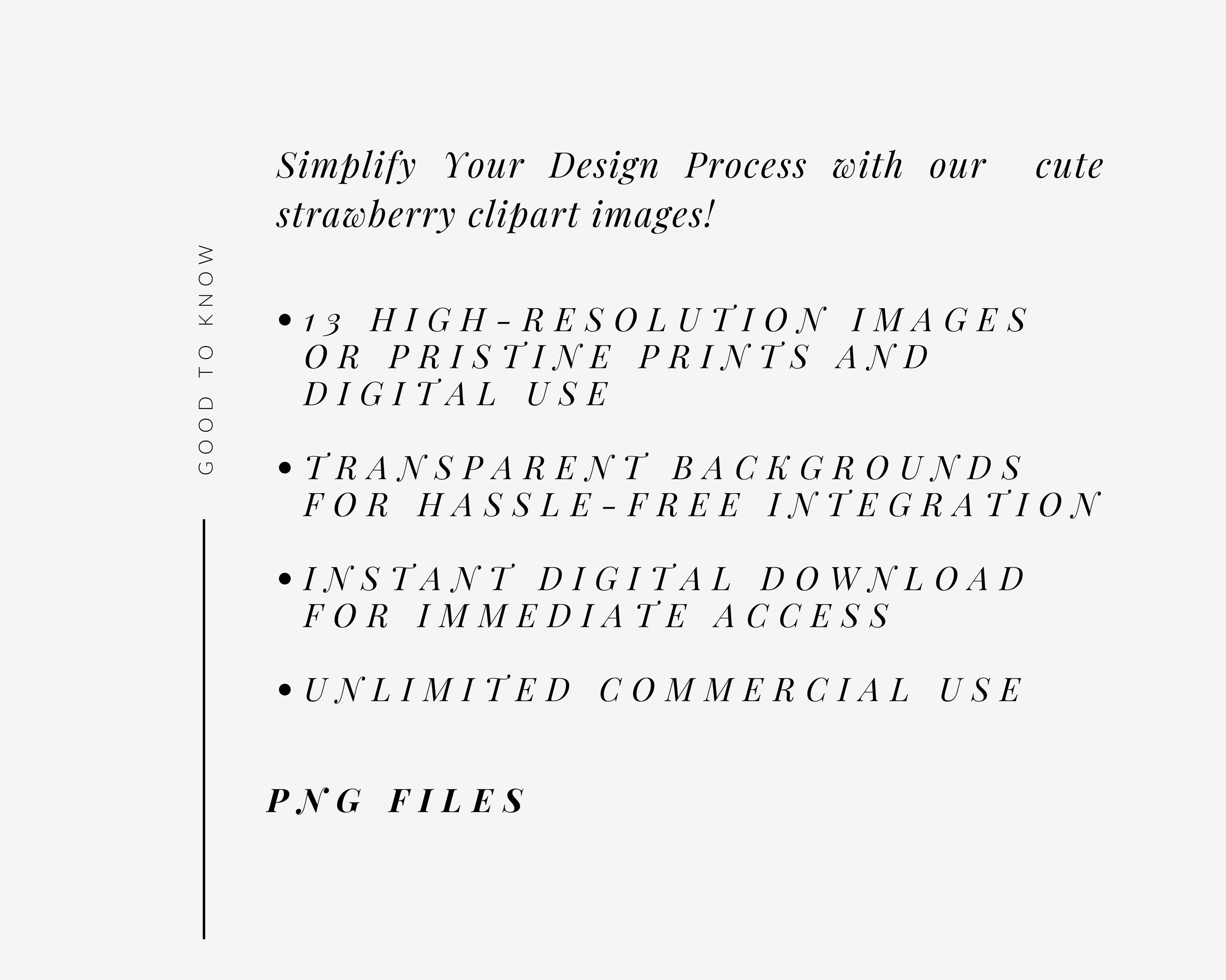 Cute Strawberry Clipart Bundle Watercolor Strawberries Clipart ...