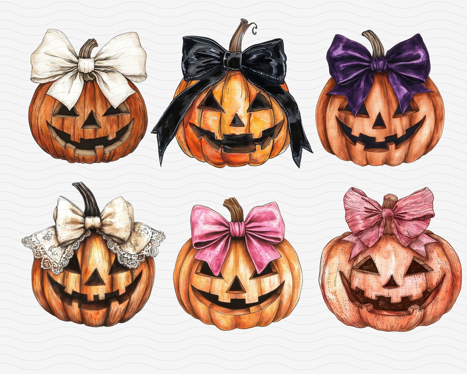 Coquette Pumpkin Clipart Images, Halloween Pumpkin Cute Halloween PNG ...