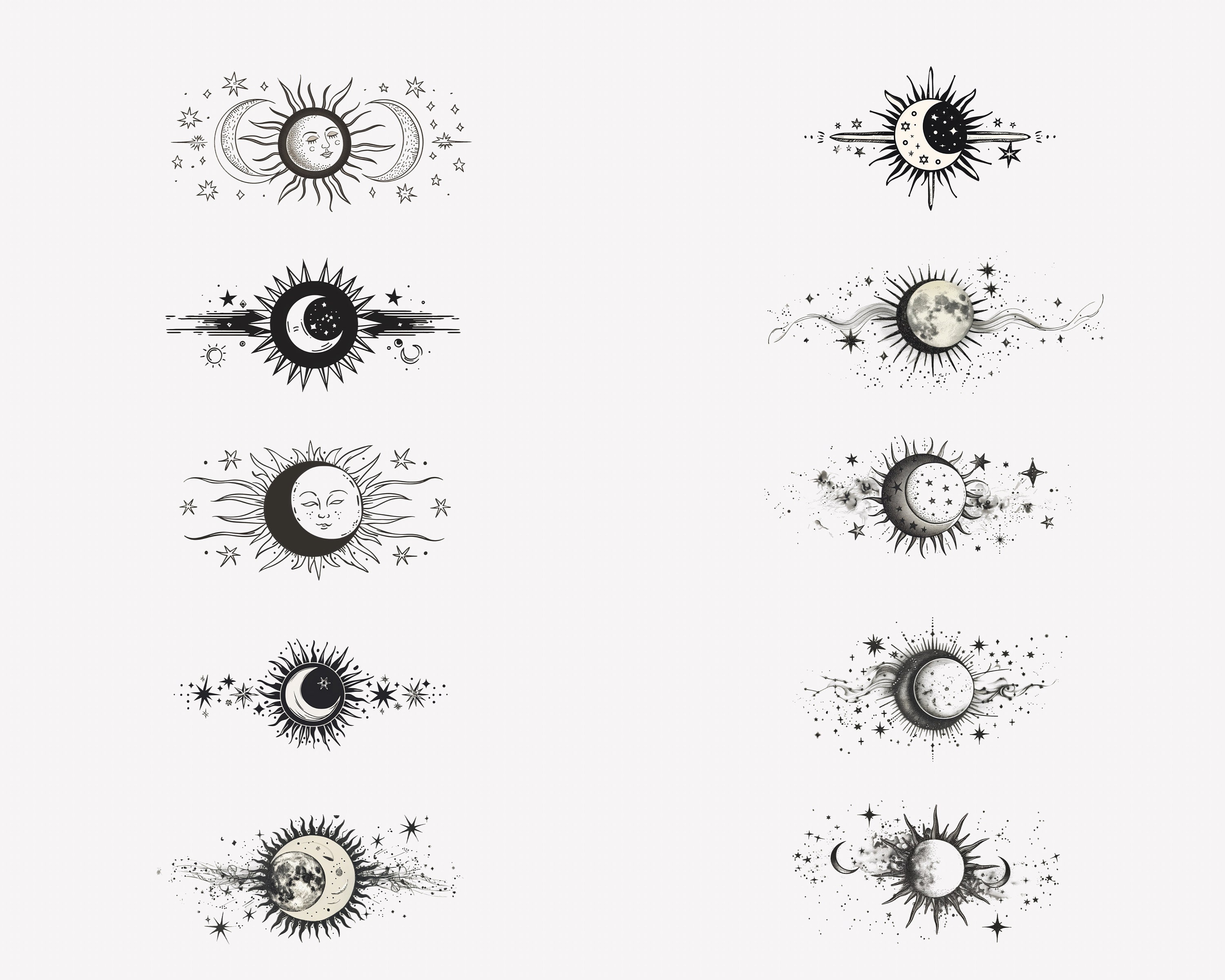 Sun SVG, Celestial SVG, Witchcraft Svg, Svg Files, Wicca Svg, Magic Svg ...