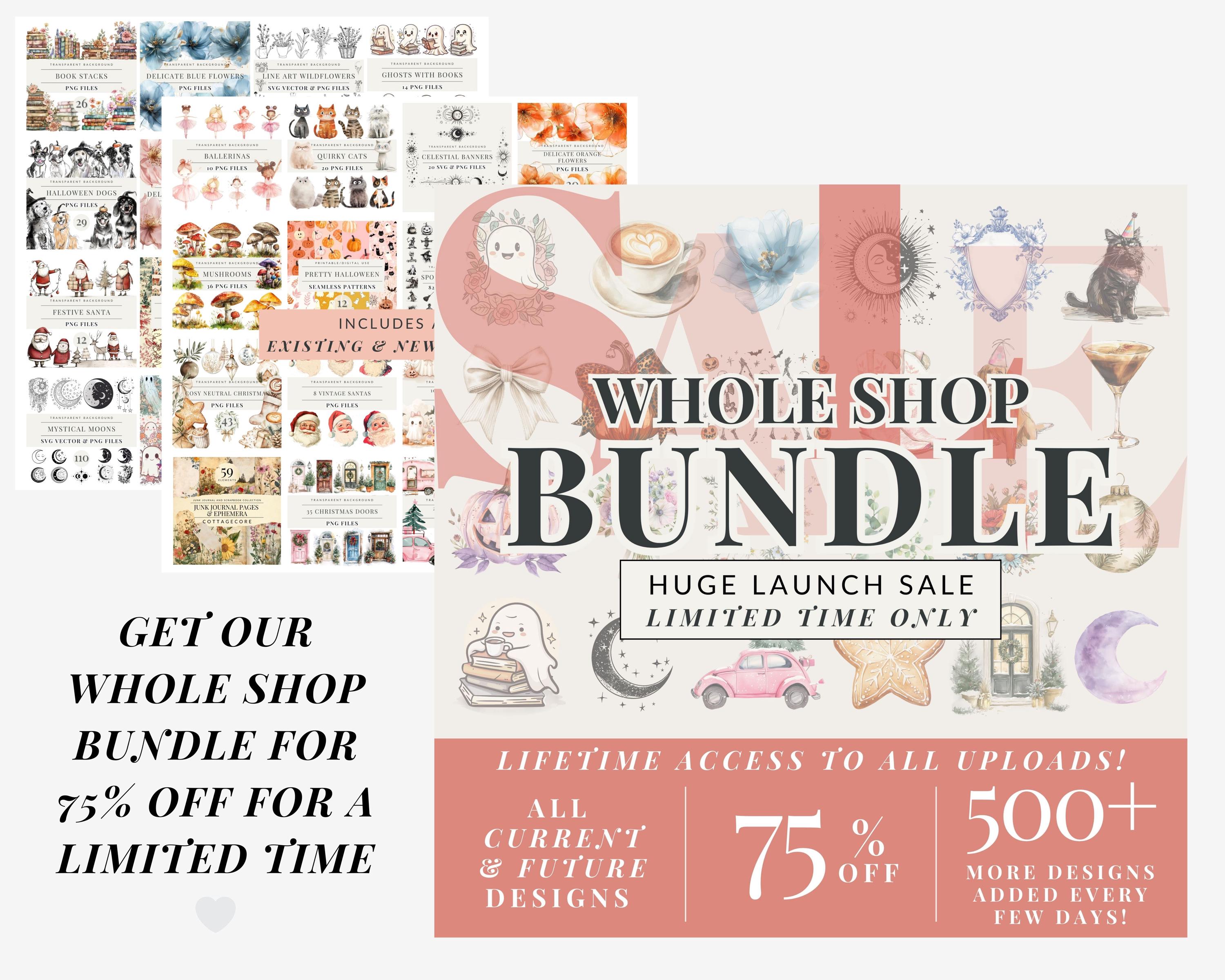 Dog Clipart Bundle, Sketched Puppy Clipart, Watercolor Dogs, Cute Dog ...