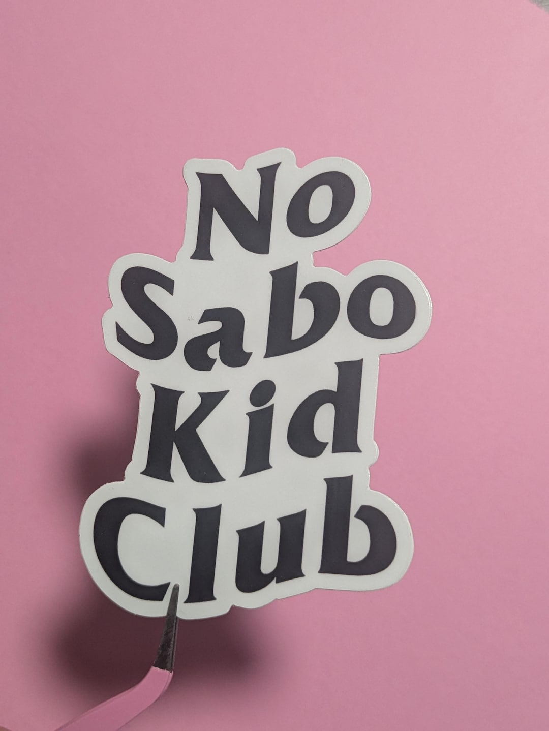 No Sabo Kid Club Vinyl Sticker | Funny Hispanic "no Sabo" Meme Sticker ...