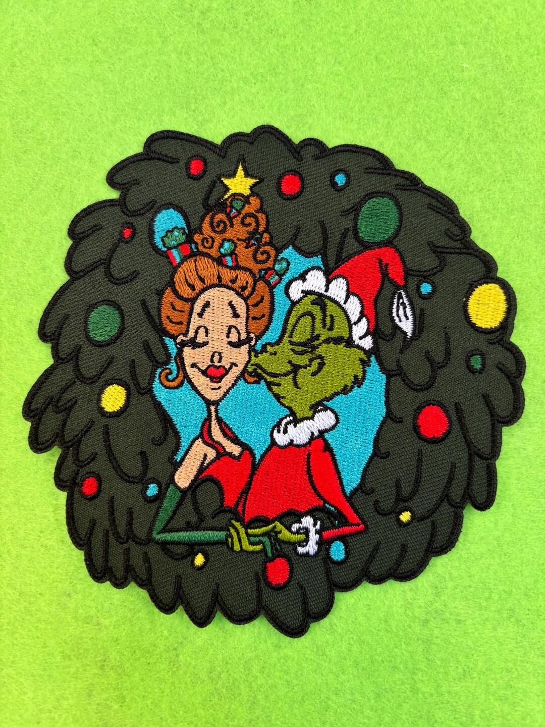 The Grinch & Martha Patch - Etsy