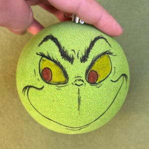 Grinch Ornament Set - Etsy