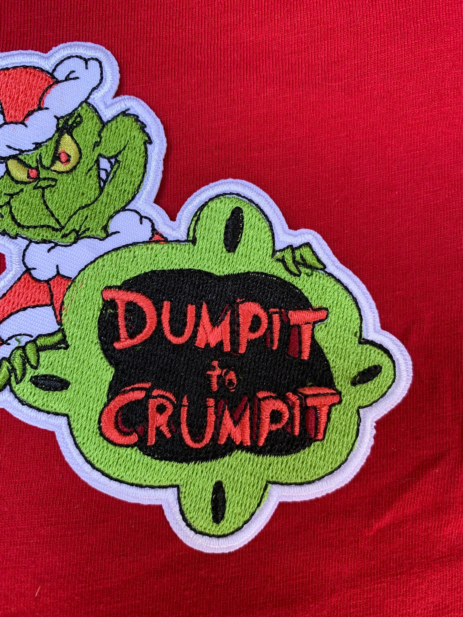The Grinch Dumpit to Crumpit Patch - Etsy