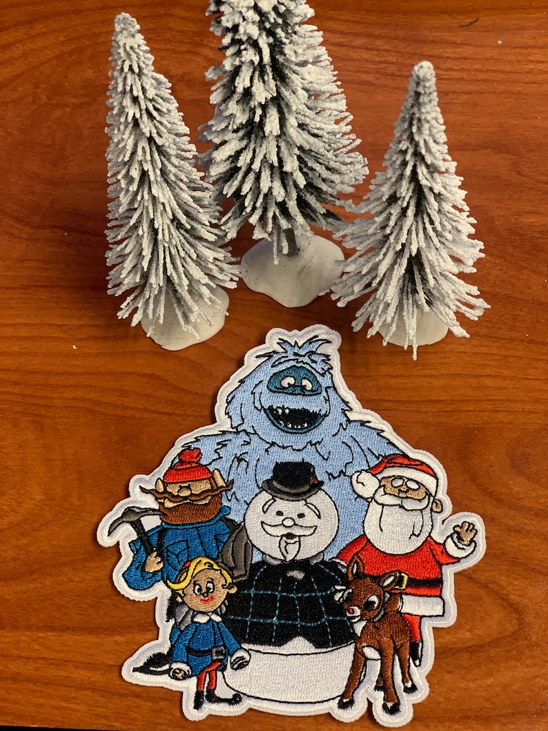 Rudolph and Friends Patch - Etsy