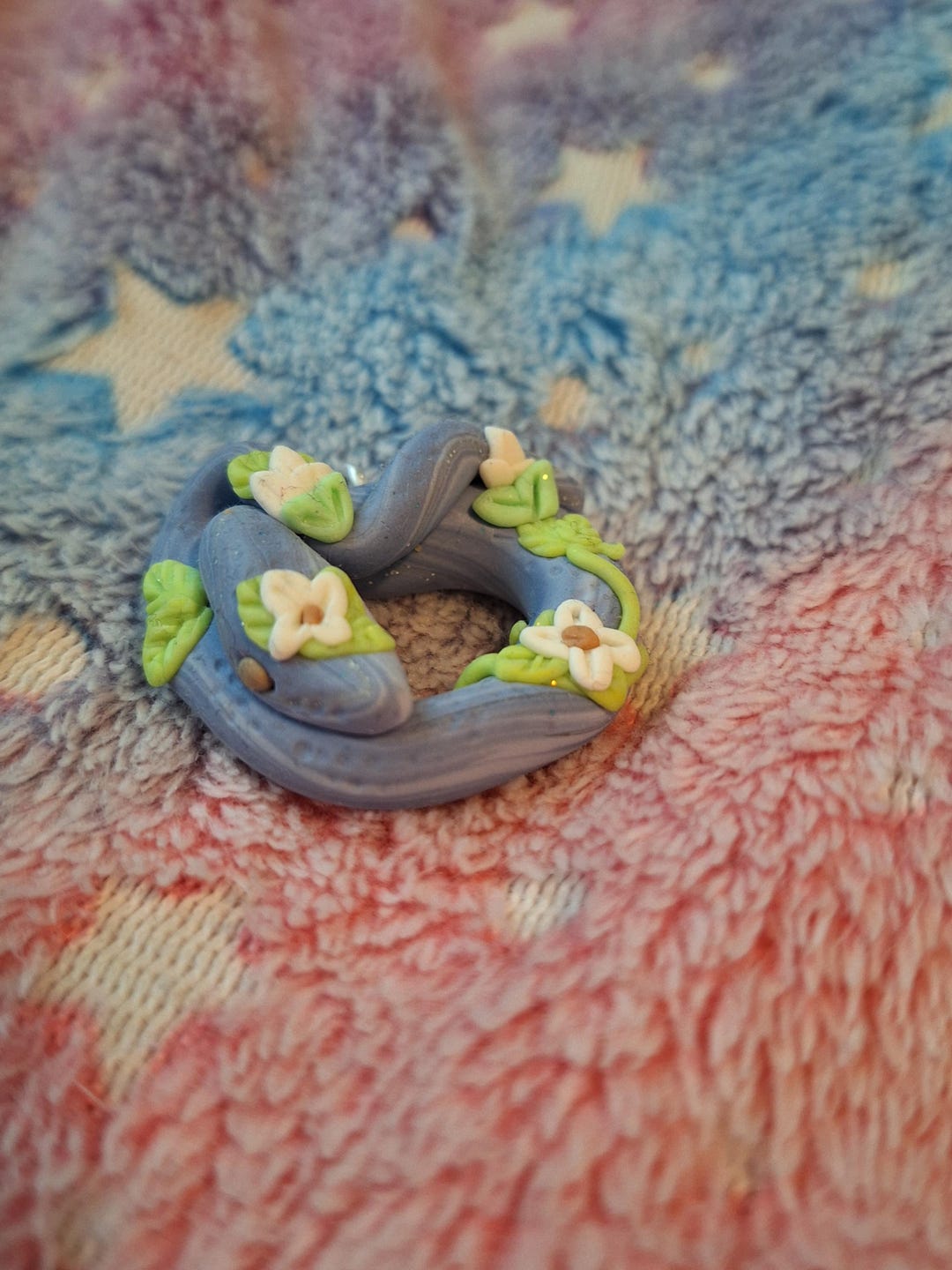 Handmade Blueberry Fruit-themed Snake |polymer Clay Charm - Etsy
