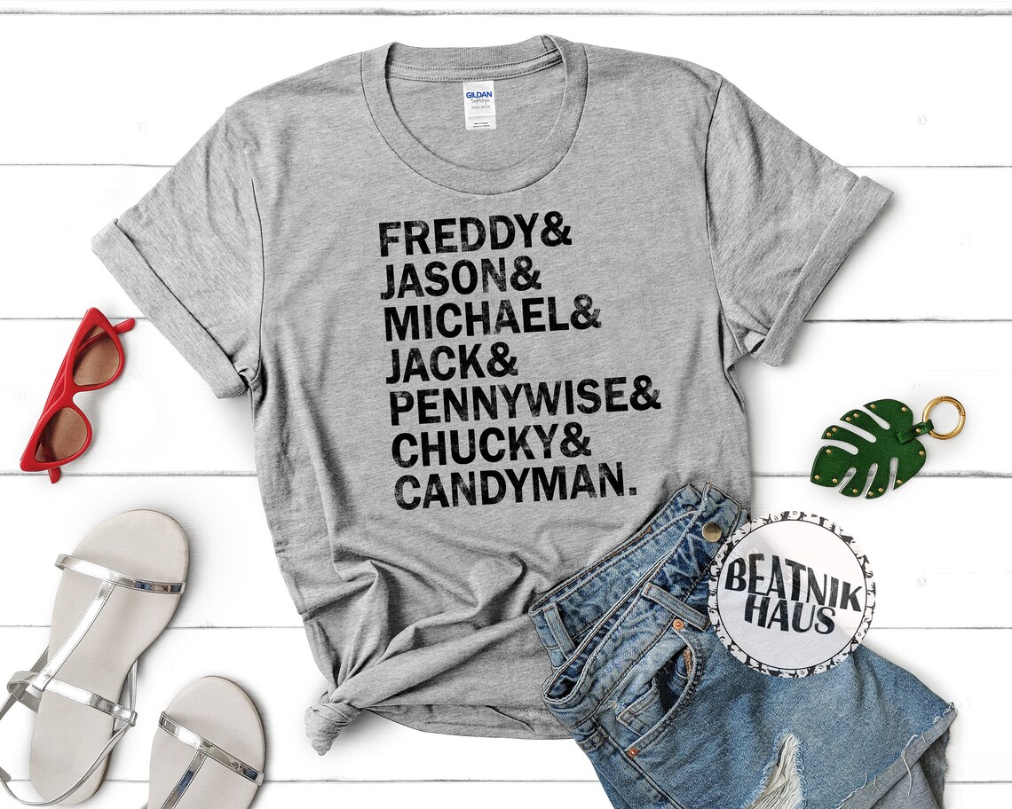 Halloween Funny Serial Killer Name Shirt Gift Tee Horror - Etsy