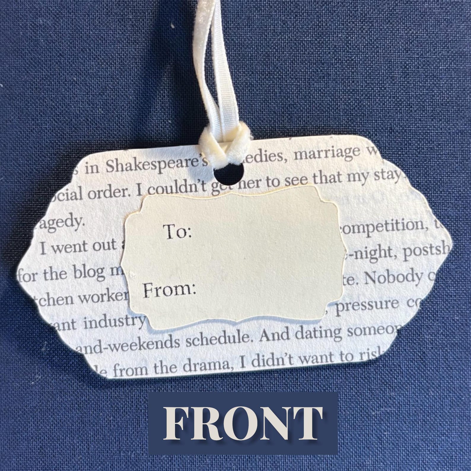 Literary Book Quote Gift Tags (set of 12) - Etsy