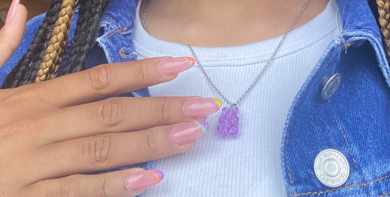 Indie/kidcore Aesthetic Necklace | Etsy