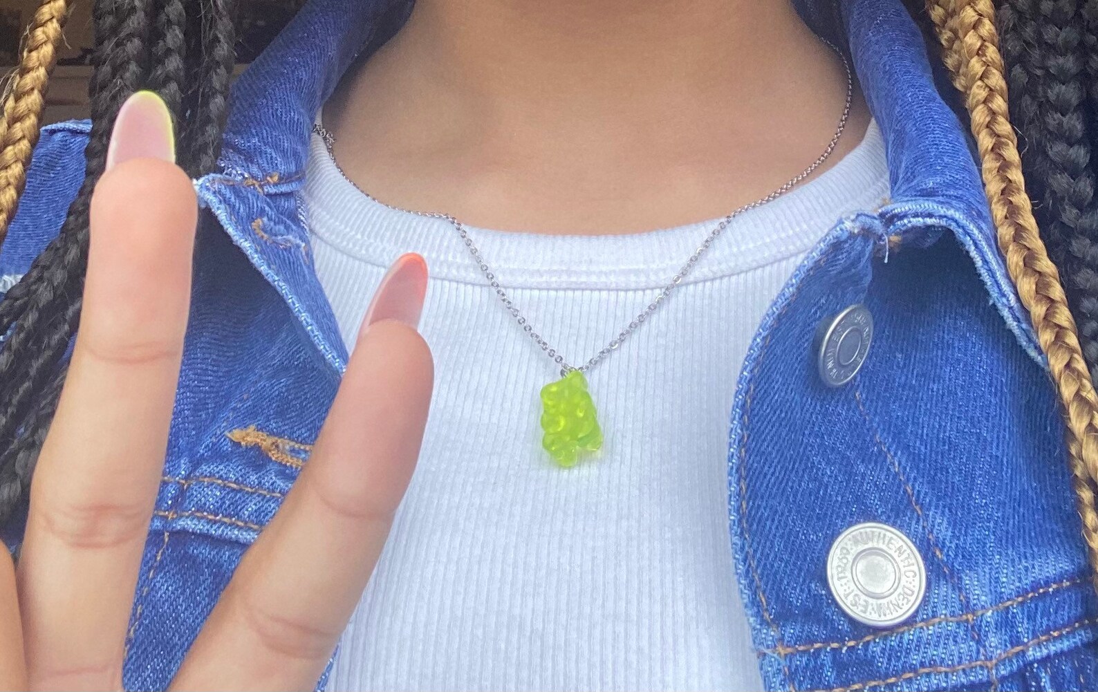 Indie/kidcore Aesthetic Necklace | Etsy