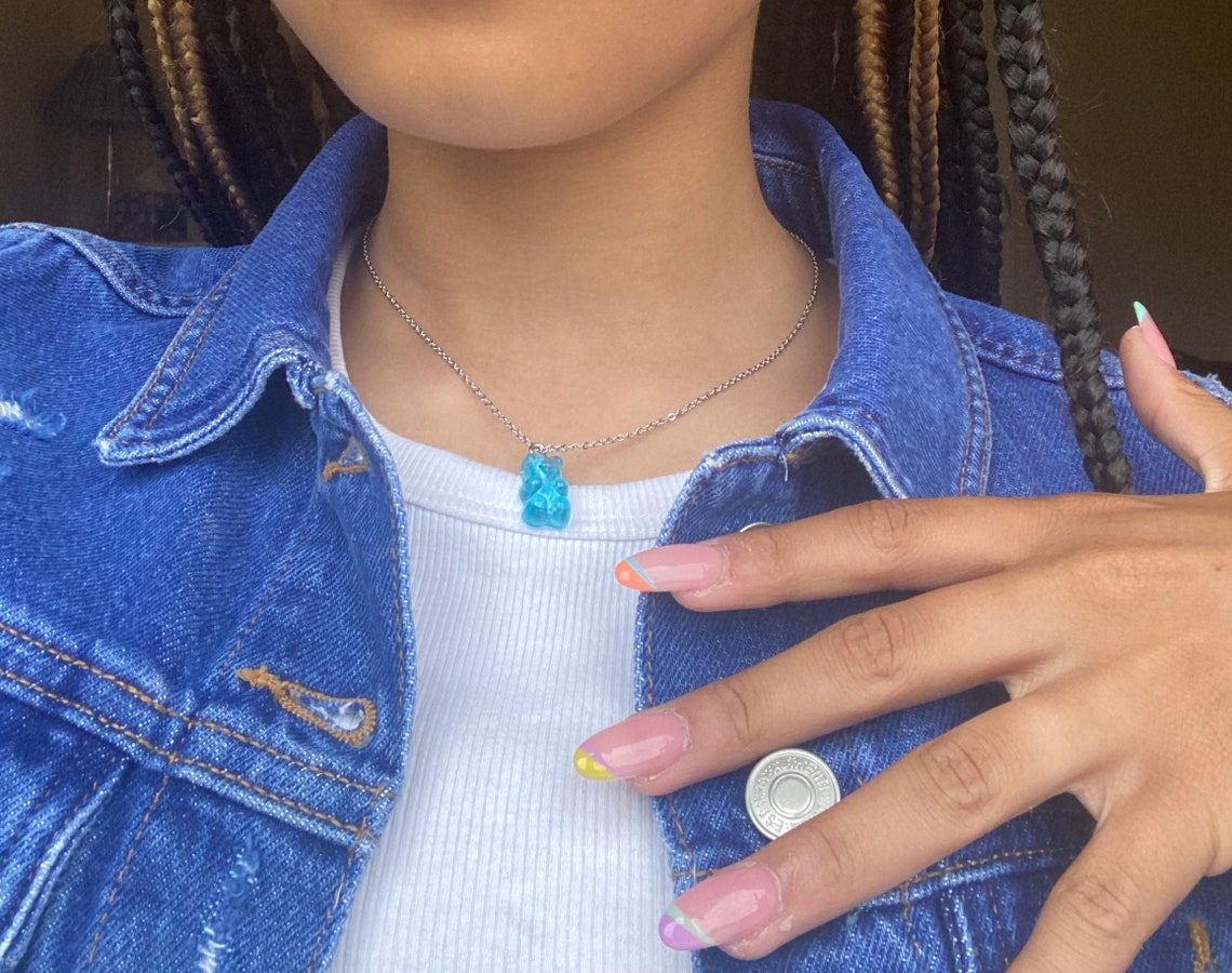 Indie/kidcore Aesthetic Necklace | Etsy