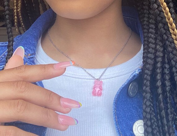 Indie/kidcore Aesthetic Necklace | Etsy