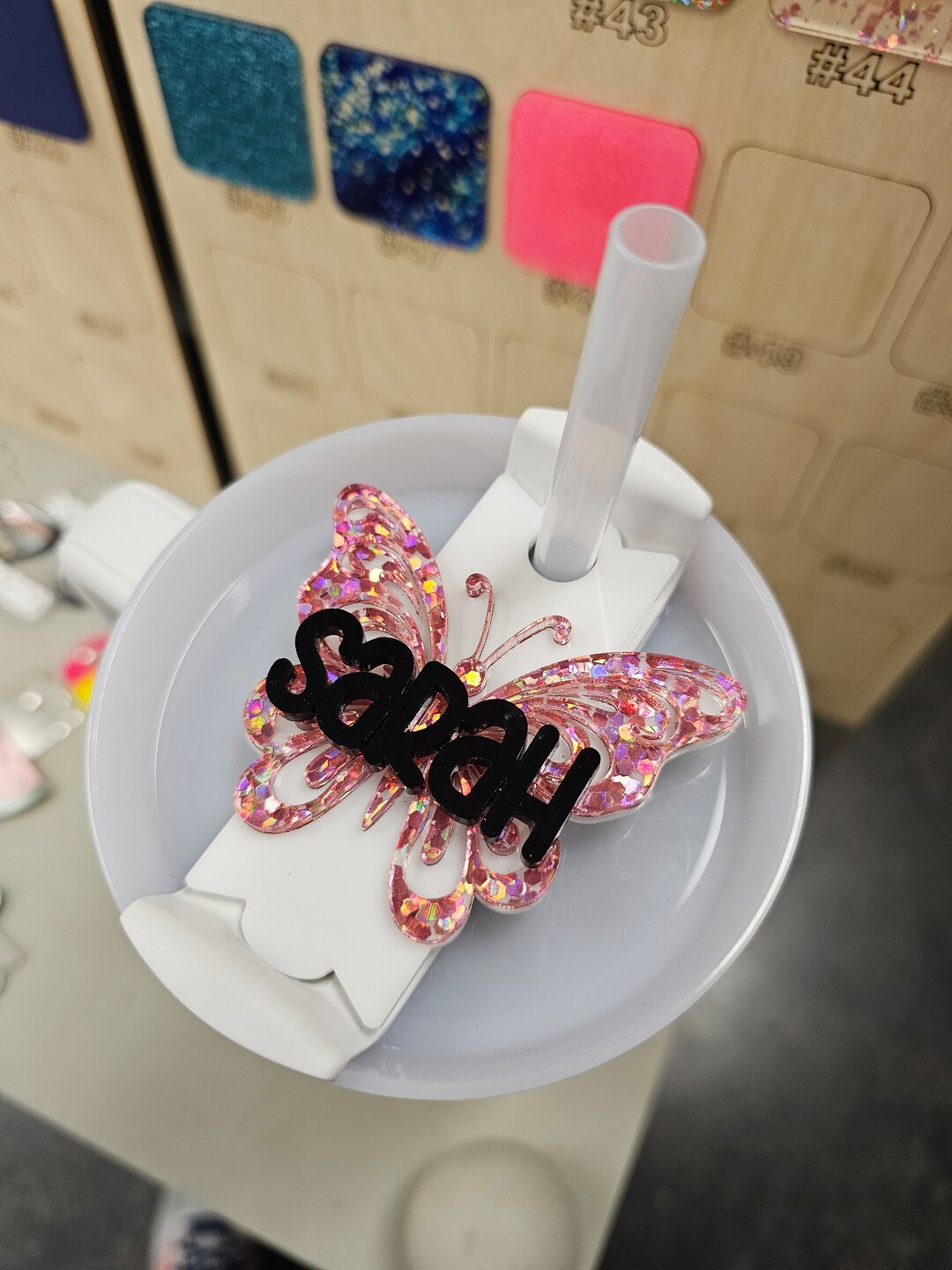 Butterfly Stanley Topper - Etsy