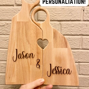 Nested Cutting Boards, Wooden Charcuterie Board, Anniversary Wedding ...