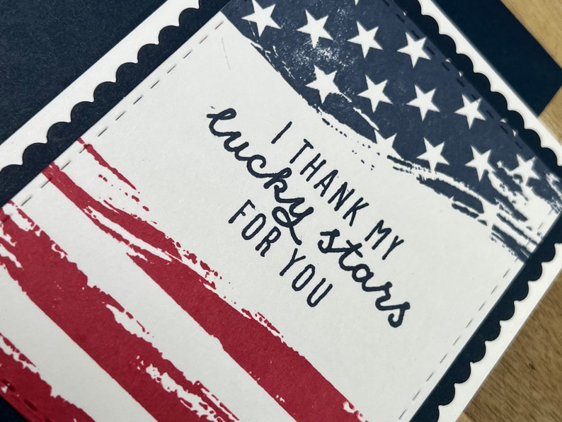 Handmade MILITARY SERVICE Card - Thank You for Your Service, Military ...