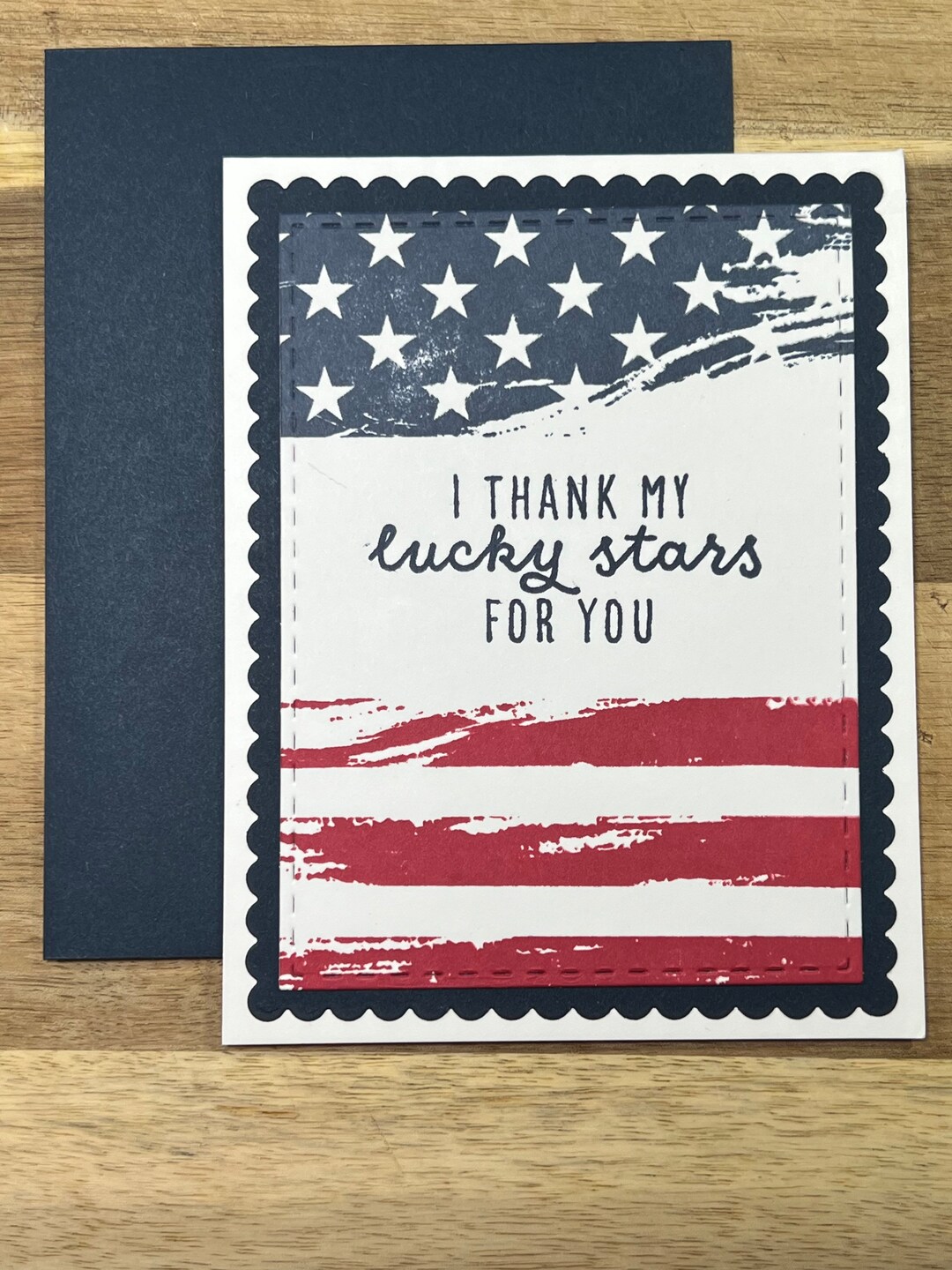 Handmade MILITARY SERVICE Card - Thank You for Your Service, Military ...
