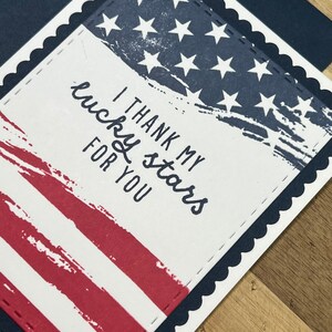 Handmade MILITARY SERVICE Card - Thank You for Your Service, Military ...