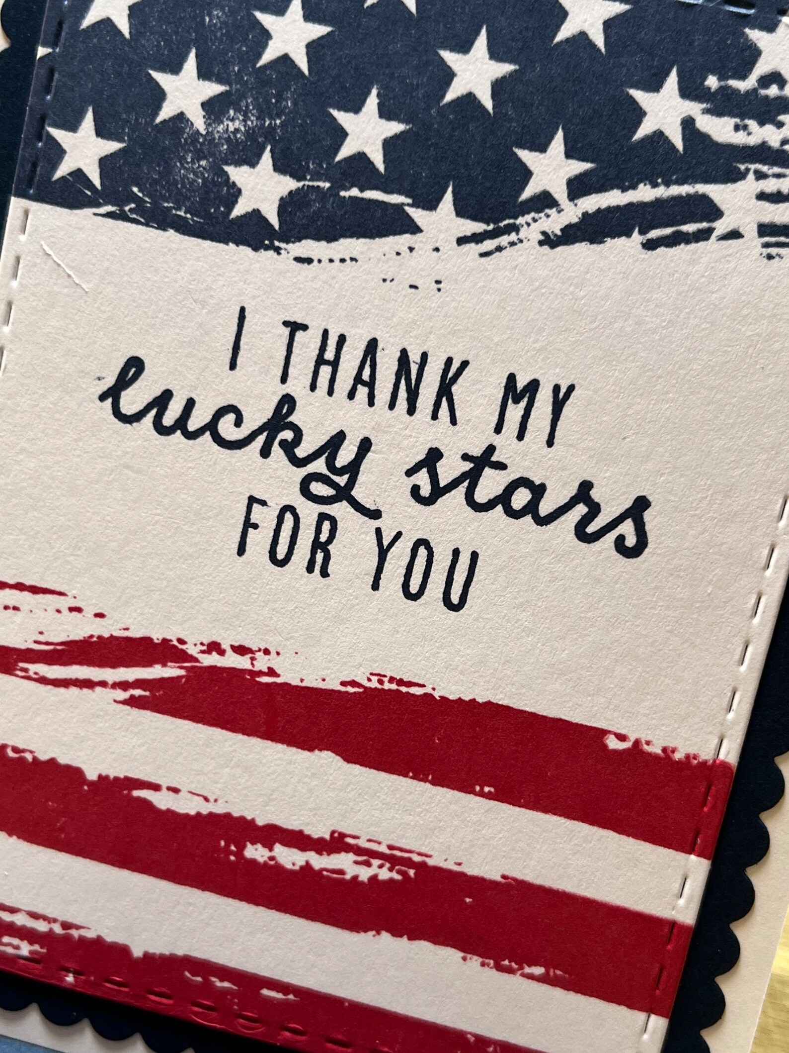 Handmade MILITARY SERVICE Card - Thank You for Your Service, Military ...