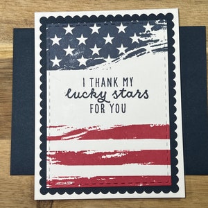 Handmade MILITARY SERVICE Card - Thank You for Your Service, Military ...