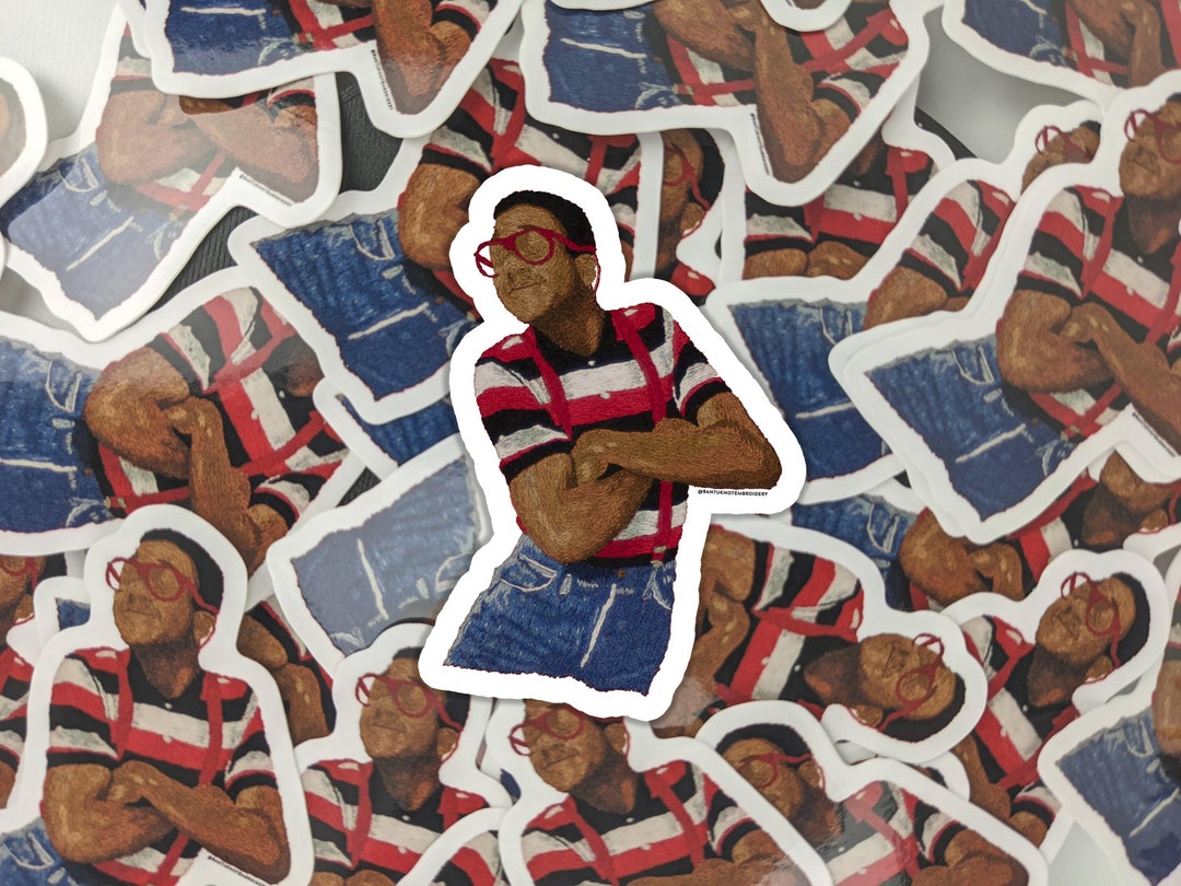 Steve Urkel Inspired 90s Art Vinyl Sticker | Journal, Planner, Hydro ...