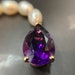14K Pearl & Amethyst Necklace - Etsy