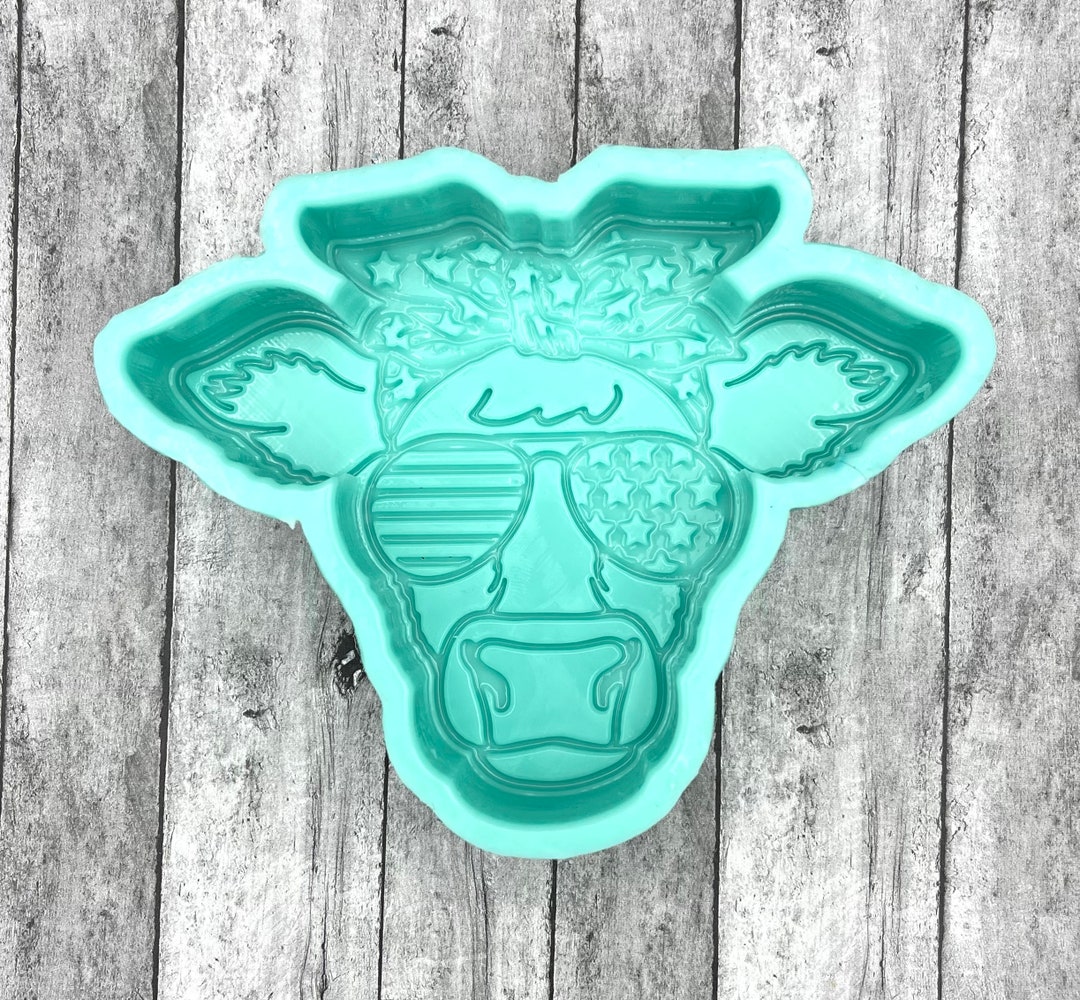 USA Cow Mold Mould - Etsy