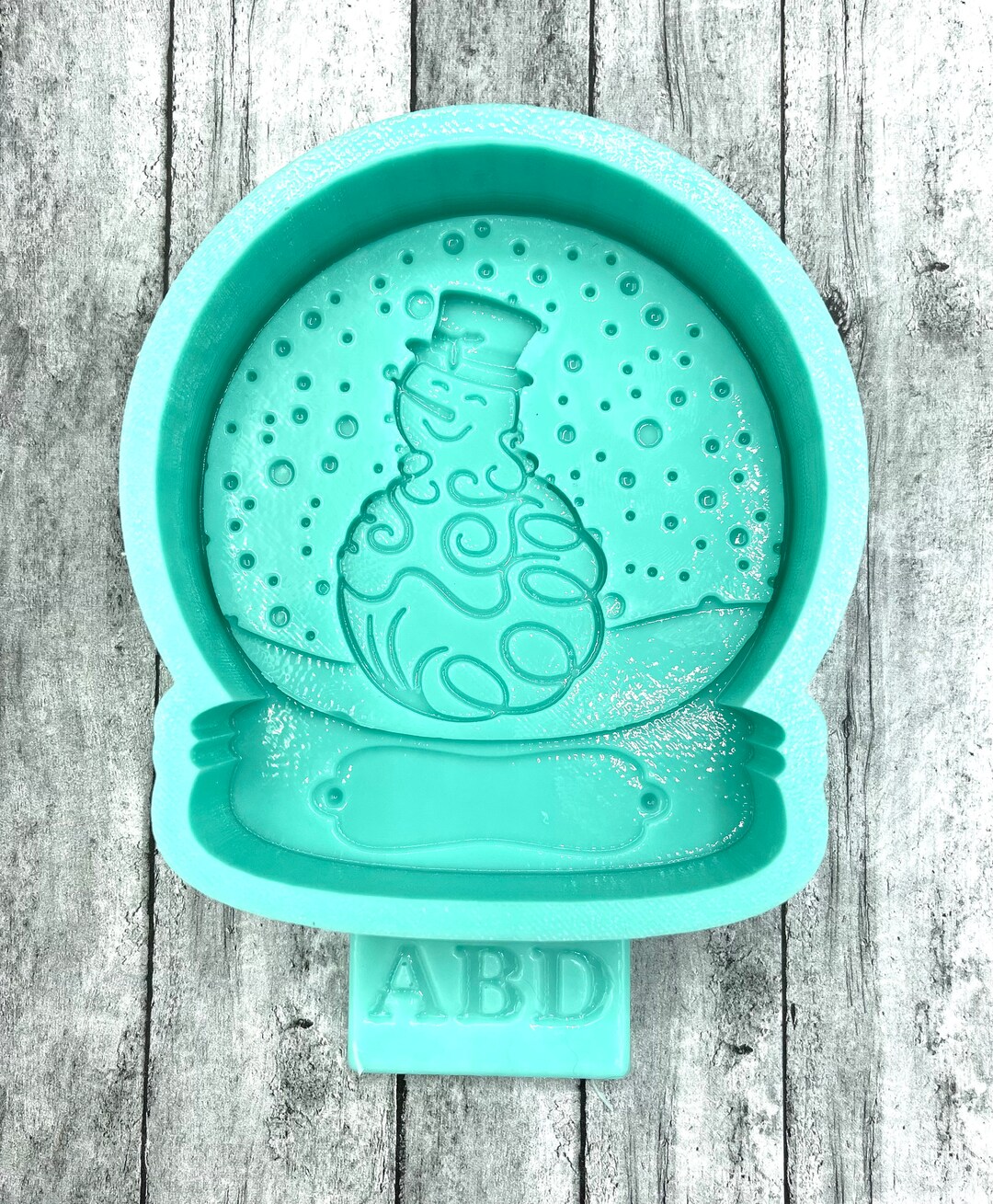 Snowman Snow Globe Silicone Mold Mould - Etsy