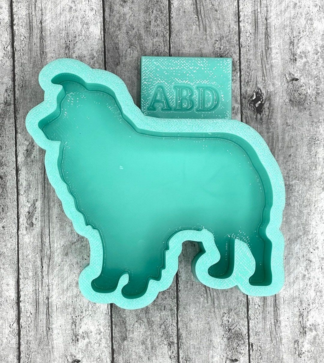 Aussie Dog Profile Mold Mould - Etsy