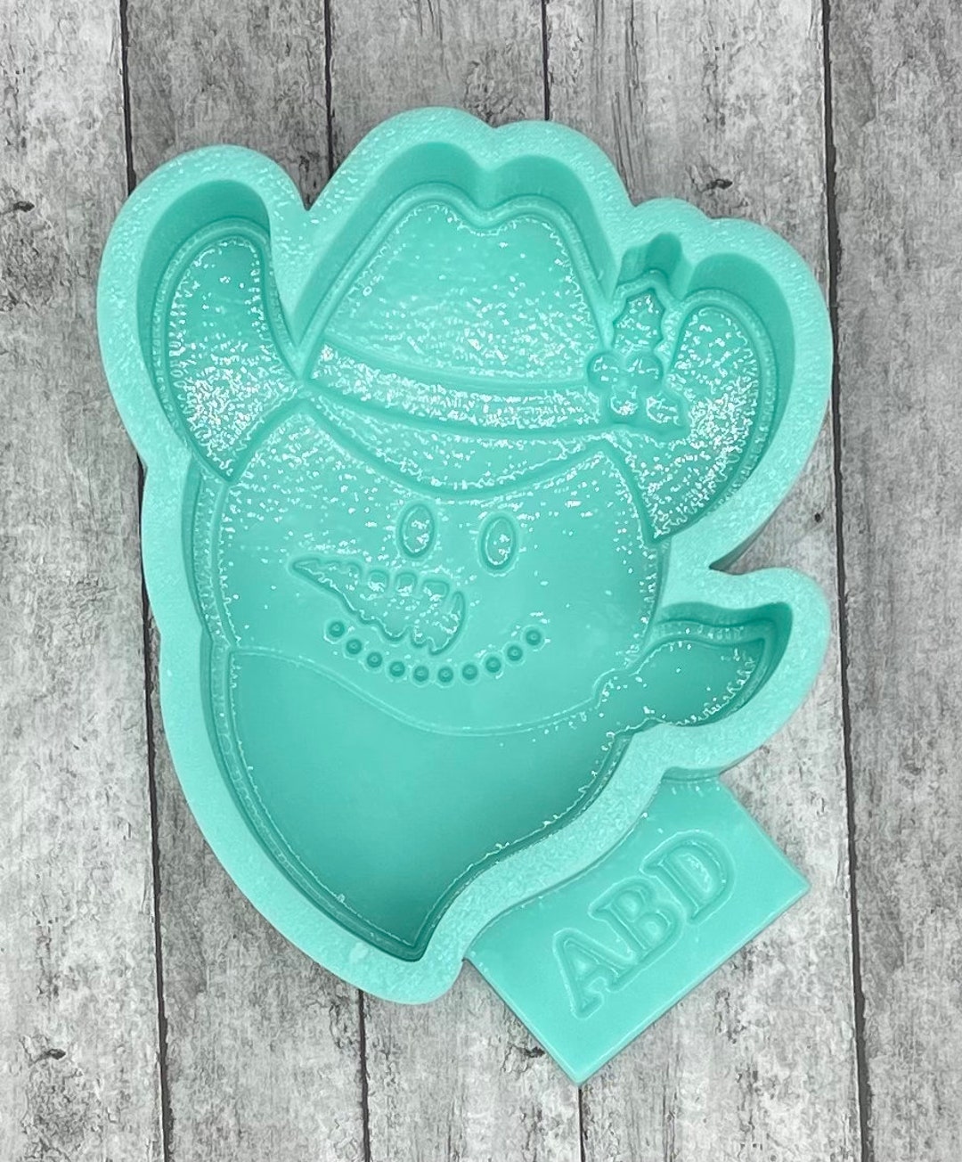 Snowman Cowboy Silicone Mold Mould - Etsy