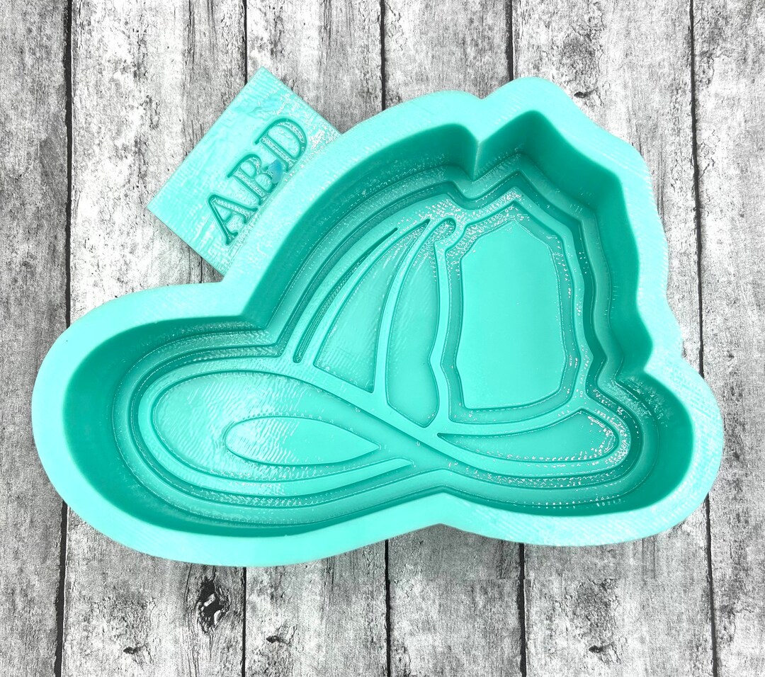 Firefighter Hat Silicone Mold - Etsy