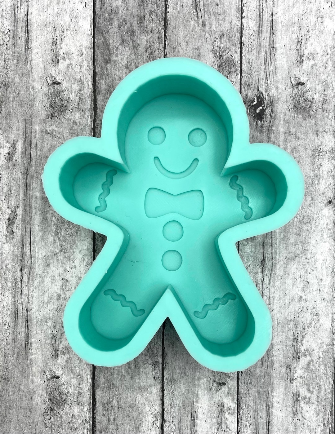 Gingerbread Man Silicone Mold Mould - Etsy