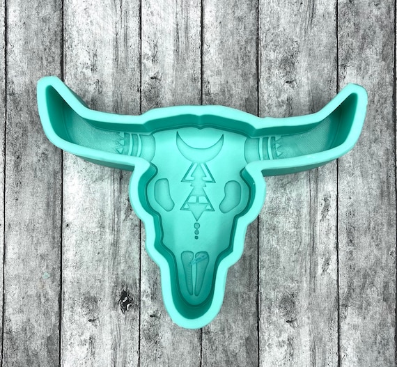 Steer Cow Skull Silicone Mold Mould - Etsy
