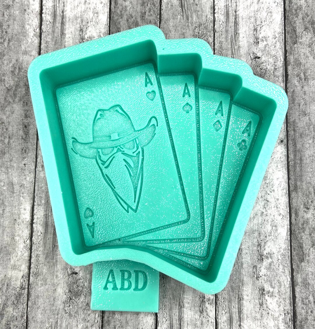 Cowboy Bandit Cards Silicone Mold Mould - Etsy