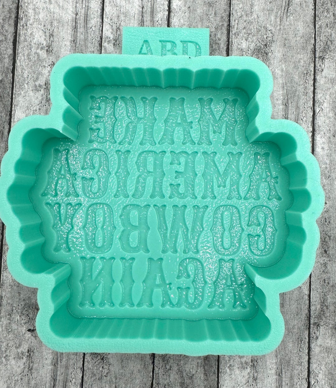 Make America Cowboy Again Silicone Mold Mould - Etsy
