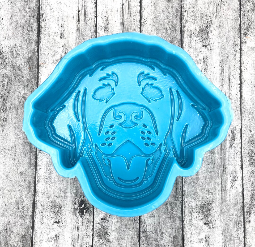 Labrador Lab Dog Face Silicone Mold Mould - Etsy