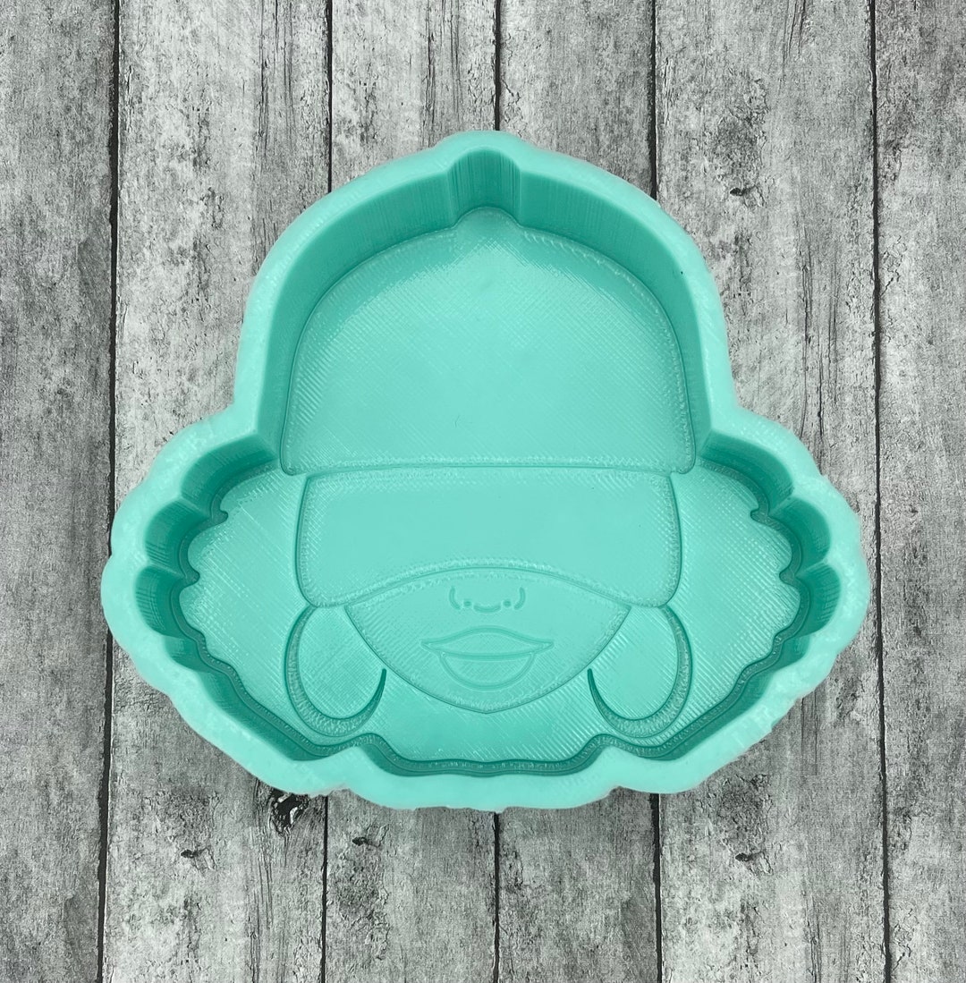 Girl With Baseball Cap Hat Mold Mould - Etsy