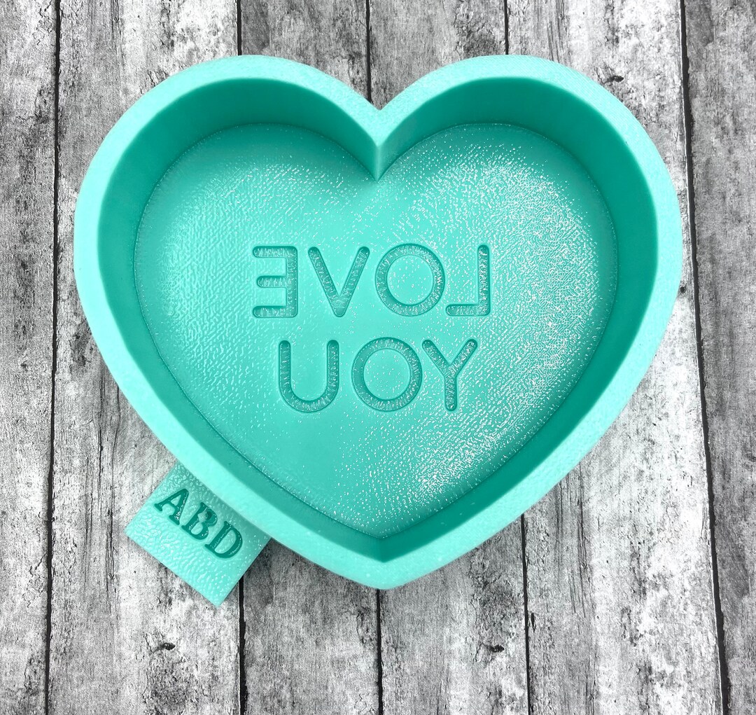 Valentine Love You Conversation Heart Silicone Mold Mould - Etsy